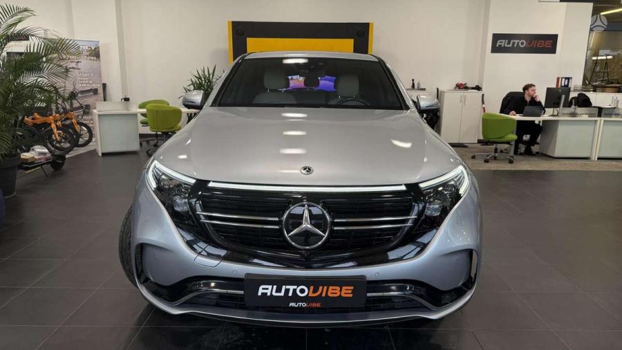 Pelēks Mercedes-Benz EQC 2020 Viļņa, ar dzinēja tilpumu 0.00 L un nobraukumu 39 tūkst. km par 35444 €, foto 2 vietnē AUTOMOTO.COM.LV