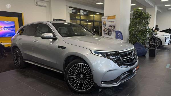 Pelēks Mercedes-Benz EQC 2020 Viļņa, ar dzinēja tilpumu 0.00 L un nobraukumu 39 tūkst. km par 35444 €, foto 3 vietnē AUTOMOTO.COM.LV