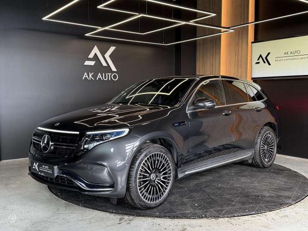 Grey Mercedes-Benz EQC 2020 in Kaunas, with an engine capacity of 0.00 L and mileage of 72 thousand km for 39990 €, photo 6 on AUTOMOTO.COM.LV