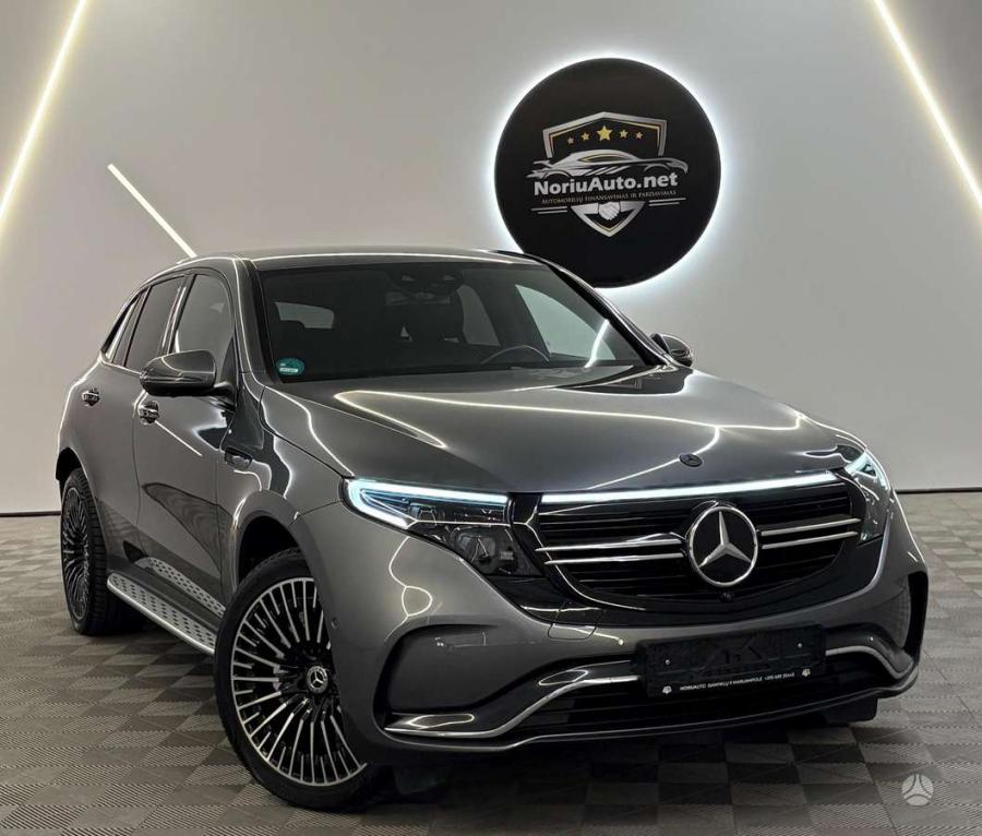 Grey Mercedes-Benz EQC 2020 in Marijampole, with an engine capacity of 0.00 L and mileage of 177 thousand km for 25999 €, photo 1 on AUTOMOTO.COM.LV