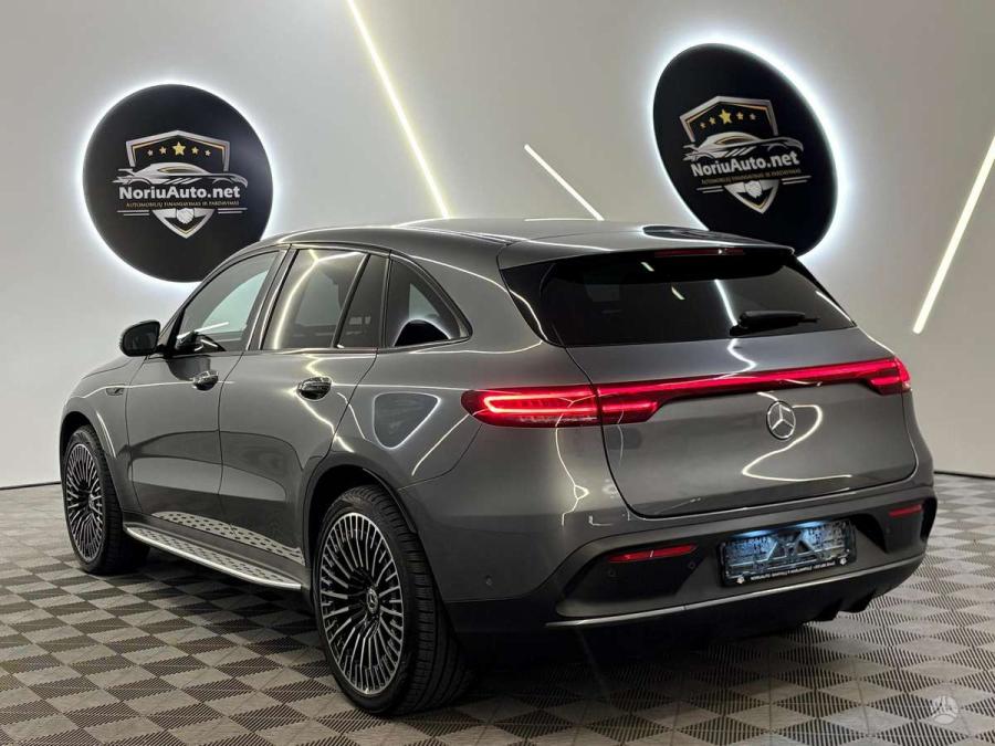 Grey Mercedes-Benz EQC 2020 in Marijampole, with an engine capacity of 0.00 L and mileage of 177 thousand km for 25999 €, photo 6 on AUTOMOTO.COM.LV