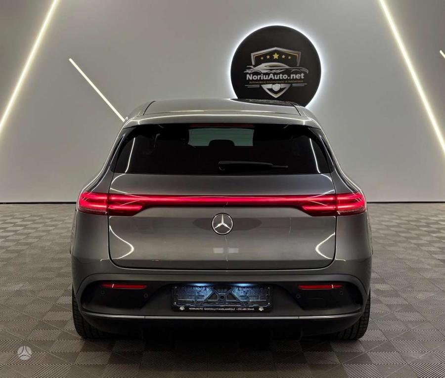 Grey Mercedes-Benz EQC 2020 in Marijampole, with an engine capacity of 0.00 L and mileage of 177 thousand km for 25999 €, photo 10 on AUTOMOTO.COM.LV