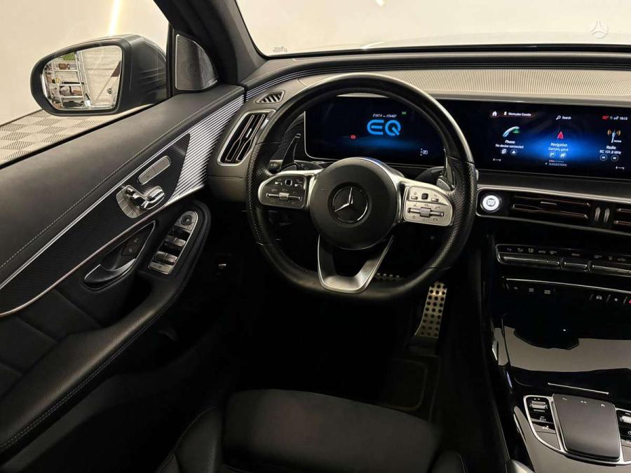 Grey Mercedes-Benz EQC 2020 in Marijampole, with an engine capacity of 0.00 L and mileage of 177 thousand km for 25999 €, photo 21 on AUTOMOTO.COM.LV