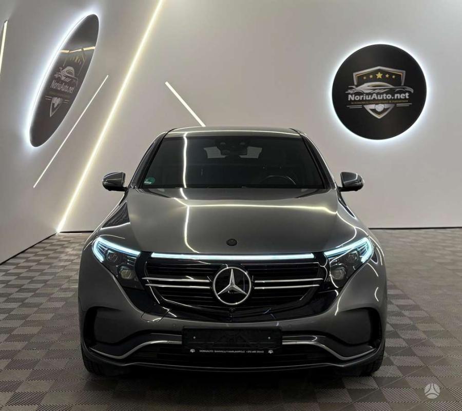 Grey Mercedes-Benz EQC 2020 in Marijampole, with an engine capacity of 0.00 L and mileage of 177 thousand km for 25999 €, photo 39 on AUTOMOTO.COM.LV
