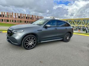 Pelēks Mercedes-Benz EQC 2021 Viļņa, ar dzinēja tilpumu 0.00 L un nobraukumu 151 tūkst. km par 34490 €, foto 5 vietnē AUTOMOTO.COM.LV