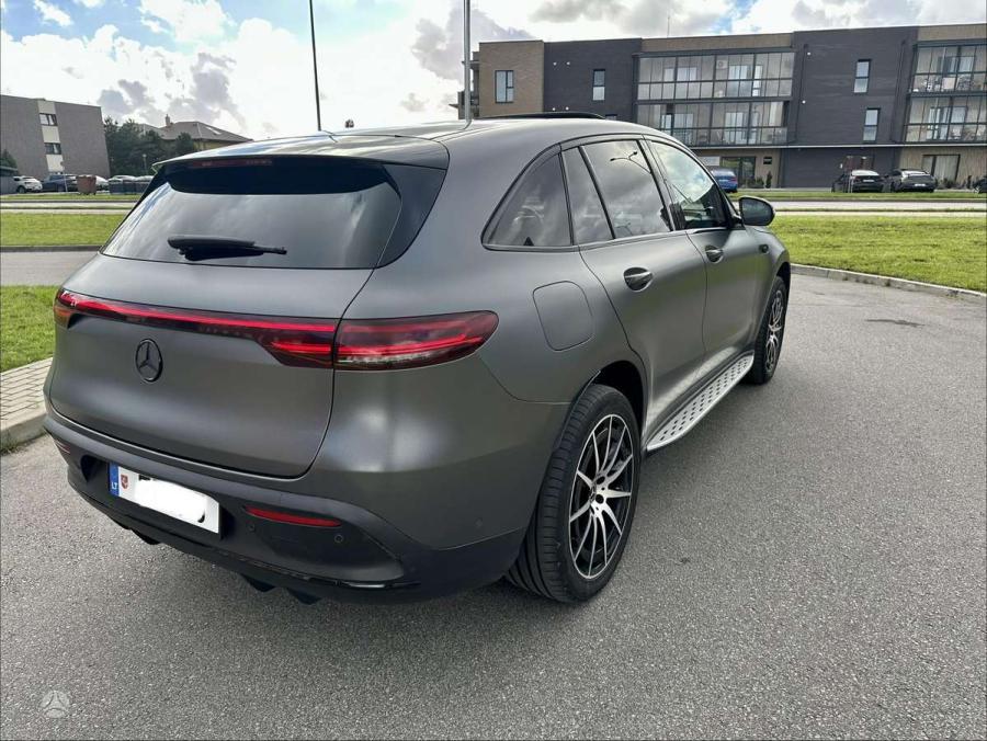 Pelēks Mercedes-Benz EQC 2021 Viļņa, ar dzinēja tilpumu 0.00 L un nobraukumu 151 tūkst. km par 34490 €, foto 8 vietnē AUTOMOTO.COM.LV