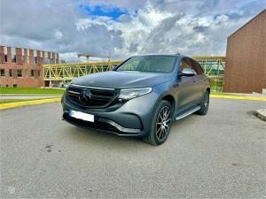 Pelēks Mercedes-Benz EQC 2021 Viļņa, ar dzinēja tilpumu 0.00 L un nobraukumu 151 tūkst. km par 34490 €, foto 12 vietnē AUTOMOTO.COM.LV