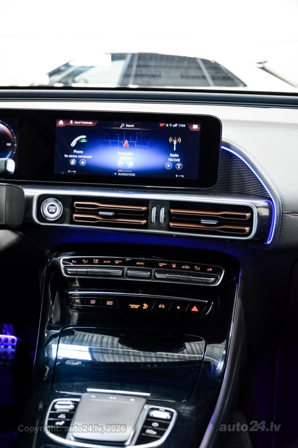 Grey Mercedes-Benz EQC 2022 in Tallinn, with an engine capacity of 0.00 L and mileage of 63 thousand km for 40500 €, photo 9 on AUTOMOTO.COM.LV