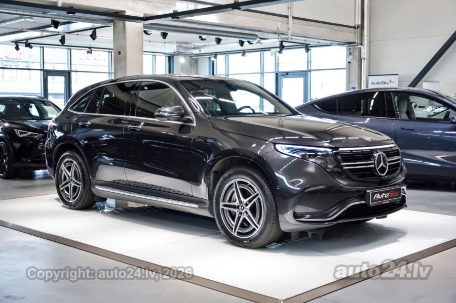 Pelēks Mercedes-Benz EQC 2022 Tallina, ar dzinēja tilpumu 0.00 L un nobraukumu 63 tūkst. km par 40500 €, foto 1 vietnē AUTOMOTO.COM.LV
