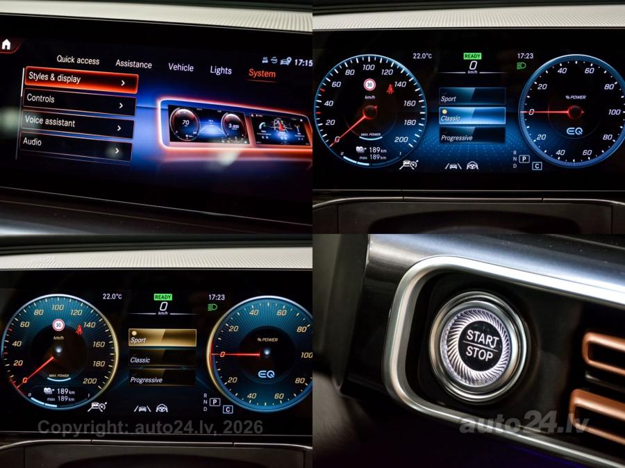 Pelēks Mercedes-Benz EQC 2022 Tallina, ar dzinēja tilpumu 0.00 L un nobraukumu 63 tūkst. km par 40500 €, foto 19 vietnē AUTOMOTO.COM.LV