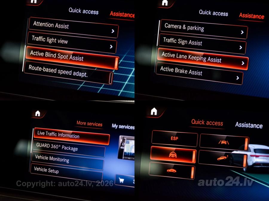 Pelēks Mercedes-Benz EQC 2022 Tallina, ar dzinēja tilpumu 0.00 L un nobraukumu 63 tūkst. km par 40500 €, foto 20 vietnē AUTOMOTO.COM.LV