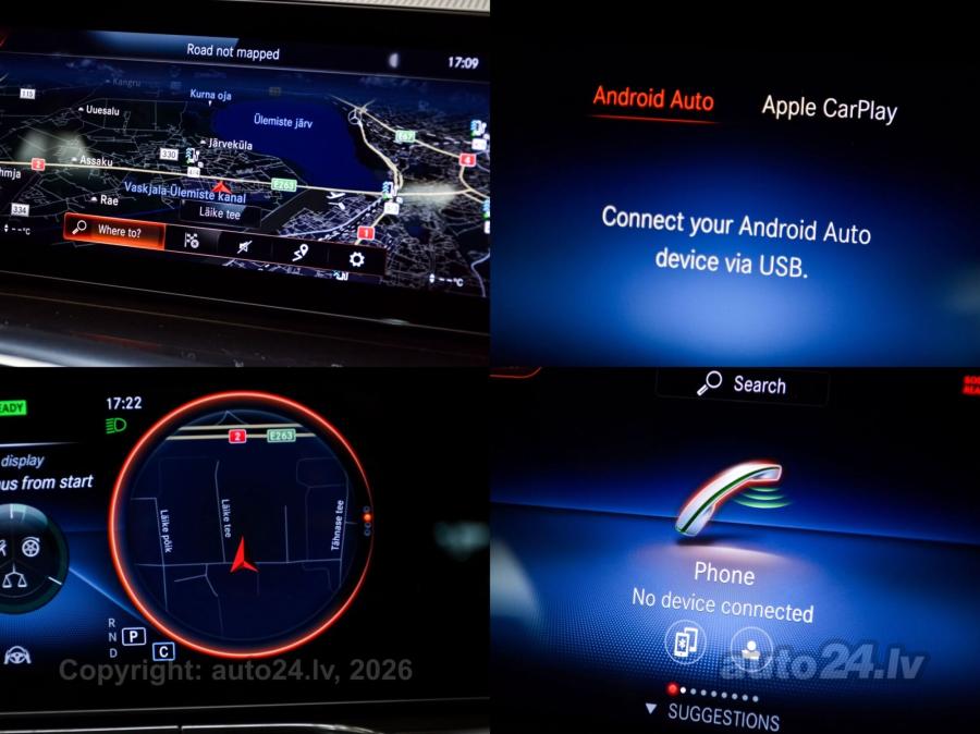 Pelēks Mercedes-Benz EQC 2022 Tallina, ar dzinēja tilpumu 0.00 L un nobraukumu 63 tūkst. km par 40500 €, foto 23 vietnē AUTOMOTO.COM.LV