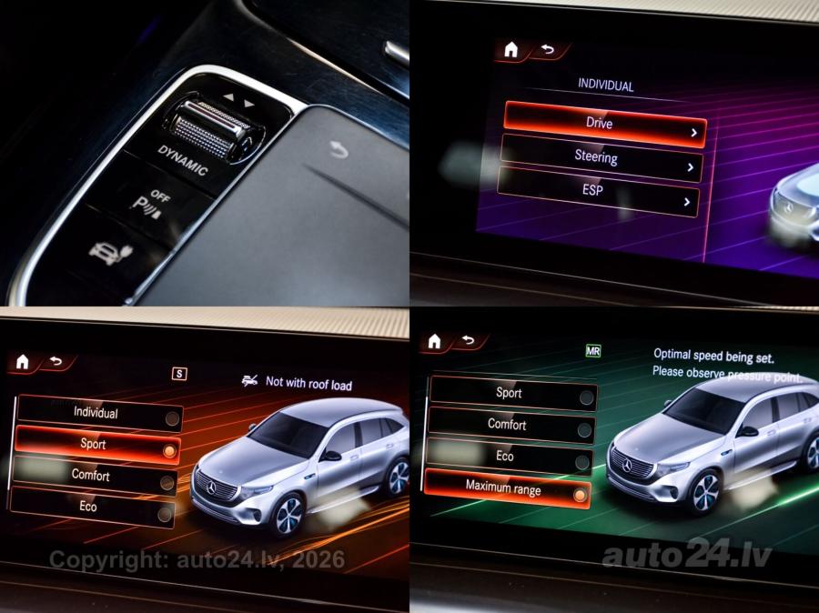 Pelēks Mercedes-Benz EQC 2022 Tallina, ar dzinēja tilpumu 0.00 L un nobraukumu 63 tūkst. km par 40500 €, foto 25 vietnē AUTOMOTO.COM.LV