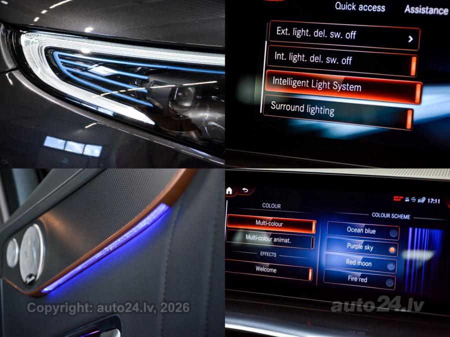 Pelēks Mercedes-Benz EQC 2022 Tallina, ar dzinēja tilpumu 0.00 L un nobraukumu 63 tūkst. km par 40500 €, foto 28 vietnē AUTOMOTO.COM.LV