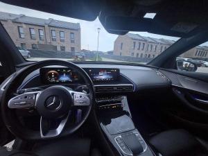 Grey Mercedes-Benz EQC 2023 in Klaipeda, with an engine capacity of 0.00 L and mileage of 43 thousand km for 39500 €, photo 9 on AUTOMOTO.COM.LV