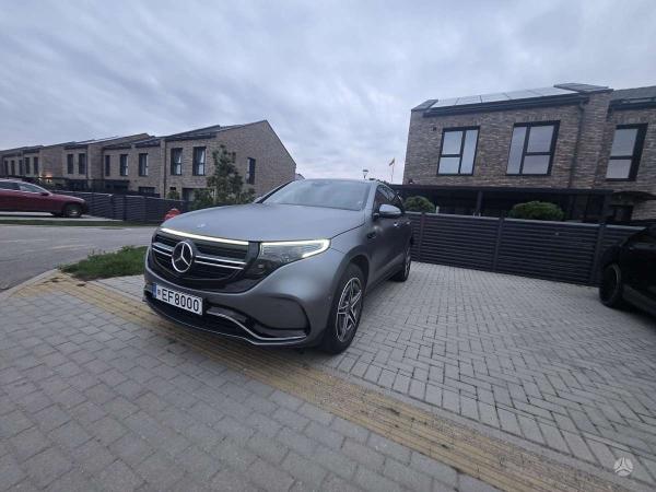 Grey Mercedes-Benz EQC 2023 in Klaipeda, with an engine capacity of 0.00 L and mileage of 43 thousand km for 39500 €, photo 9 on AUTOMOTO.COM.LV