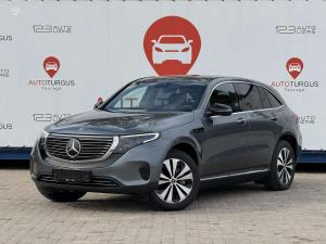 Grey Mercedes-Benz EQC 2023 in Taurage, with an engine capacity of 0.00 L and mileage of 65 thousand km for 33500 €, photo  on AUTOMOTO.COM.LV