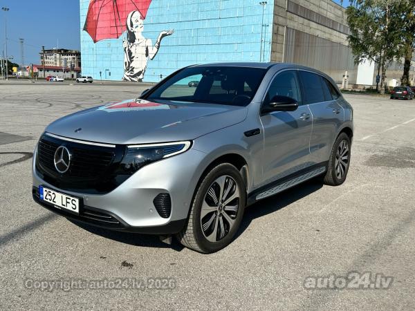 Pelēks Mercedes-Benz EQC 2019 Tallina, ar dzinēja tilpumu 0.00 L un nobraukumu 84 tūkst. km par 32000 €, foto 1 vietnē AUTOMOTO.COM.LV