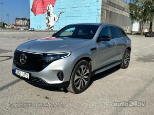 Pelēks Mercedes-Benz EQC 2019 Tallina, ar dzinēja tilpumu 0.00 L un nobraukumu 84 tūkst. km par 32000 €, foto  vietnē AUTOMOTO.COM.LV