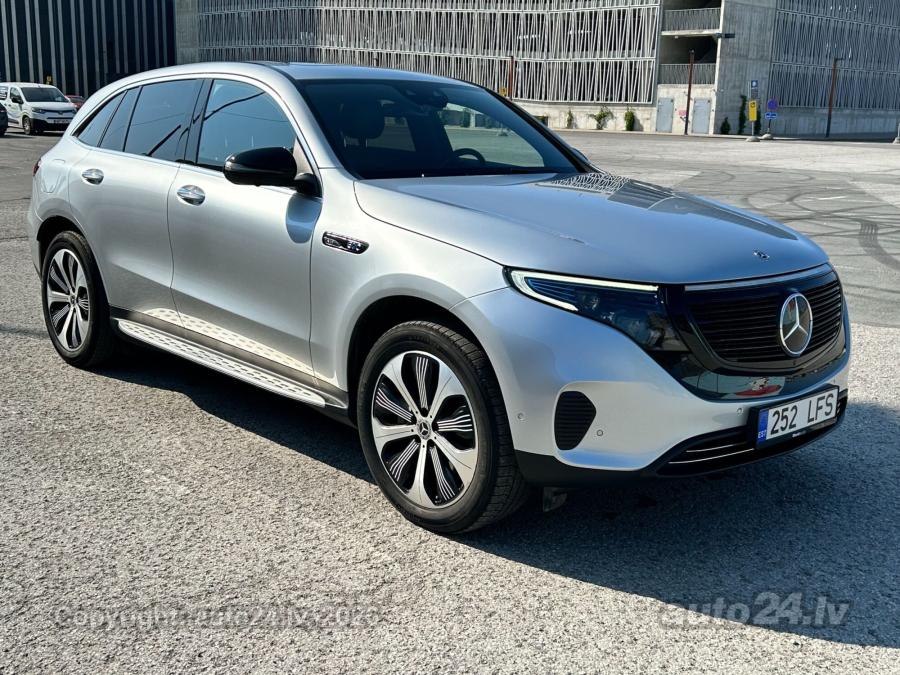 Pelēks Mercedes-Benz EQC 2019 Tallina, ar dzinēja tilpumu 0.00 L un nobraukumu 84 tūkst. km par 32000 €, foto 3 vietnē AUTOMOTO.COM.LV