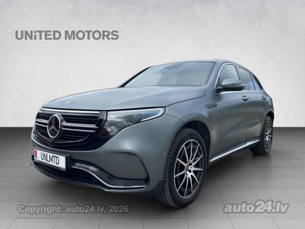 Pelēks Mercedes-Benz EQC 2020 Tallina, ar dzinēja tilpumu 0.00 L un nobraukumu 104 tūkst. km par 29900 €, foto 1 vietnē AUTOMOTO.COM.LV