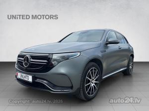 Grey Mercedes-Benz EQC 2020 in Tallinn, with an engine capacity of 0.00 L and mileage of 104 thousand km for 29900 €, photo  on AUTOMOTO.COM.LV