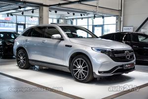 Pelēks Mercedes-Benz EQC 2022 Tallina, ar dzinēja tilpumu 0.00 L un nobraukumu 87 tūkst. km par 41500 €, foto  vietnē AUTOMOTO.COM.LV