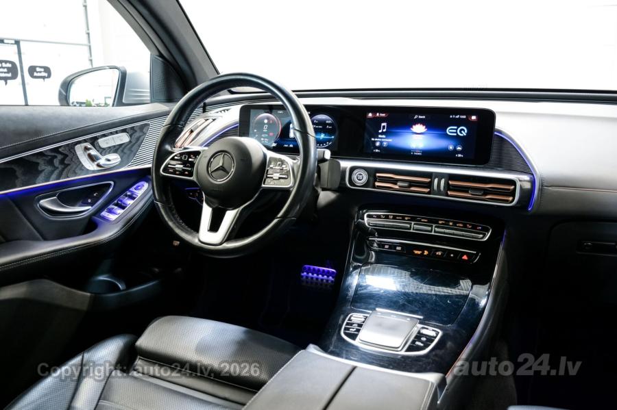 Grey Mercedes-Benz EQC 2022 in Tallinn, with an engine capacity of 0.00 L and mileage of 87 thousand km for 41500 €, photo 9 on AUTOMOTO.COM.LV