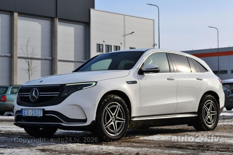 Balts Mercedes-Benz EQC 2021 Rīga, ar dzinēja tilpumu 0.00 L un nobraukumu 106 tūkst. km par 28500 €, foto 4 vietnē AUTOMOTO.COM.LV