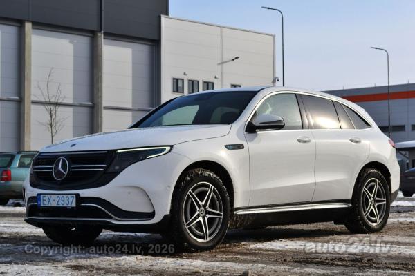 Balts Mercedes-Benz EQC 2021 Rīga, ar dzinēja tilpumu 0.00 L un nobraukumu 106 tūkst. km par 28500 €, foto 4 vietnē AUTOMOTO.COM.LV