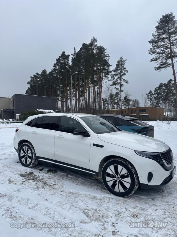 White Mercedes-Benz EQC 2021 in Tallinn, with an engine capacity of 0.00 L and mileage of 75 thousand km for 31900 €, photo 3 on AUTOMOTO.COM.LV