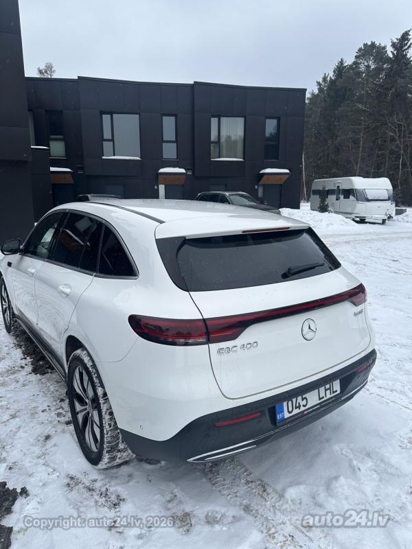 White Mercedes-Benz EQC 2021 in Tallinn, with an engine capacity of 0.00 L and mileage of 75 thousand km for 31900 €, photo 5 on AUTOMOTO.COM.LV