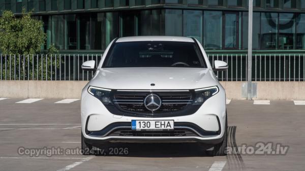 White Mercedes-Benz EQC 2021 in Tallinn, with an engine capacity of 0.00 L and mileage of 57 thousand km for 40900 €, photo 3 on AUTOMOTO.COM.LV