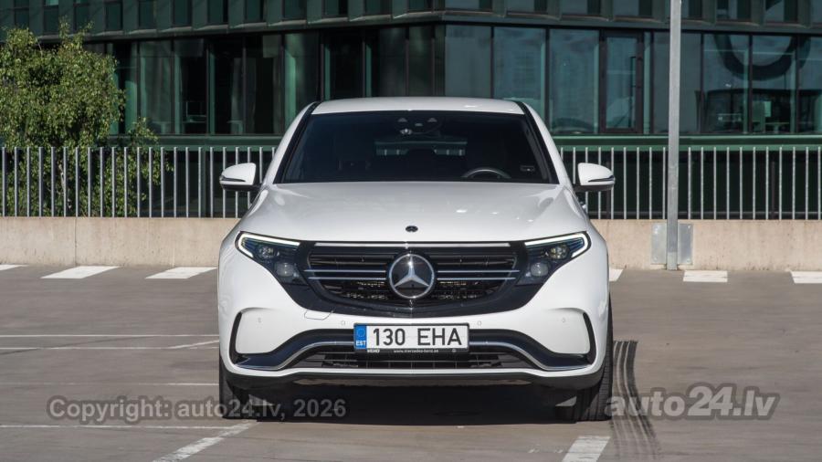 Белый Мерседес EQC 2021 в Таллин, объемом двигателя 0.00 л и пробегом 57 тыс. км за 40900 €, фото 4 на AUTOMOTO.COM.LV