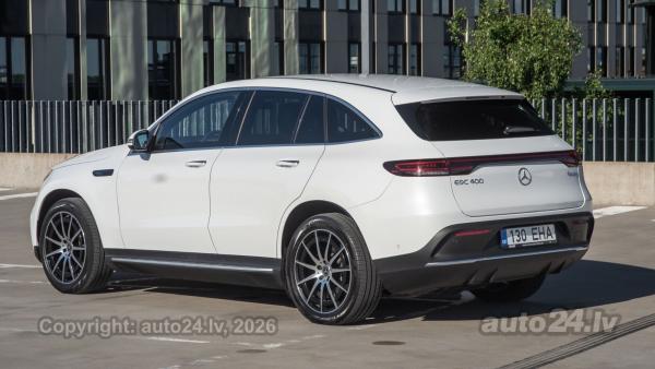 White Mercedes-Benz EQC 2021 in Tallinn, with an engine capacity of 0.00 L and mileage of 57 thousand km for 40900 €, photo 8 on AUTOMOTO.COM.LV