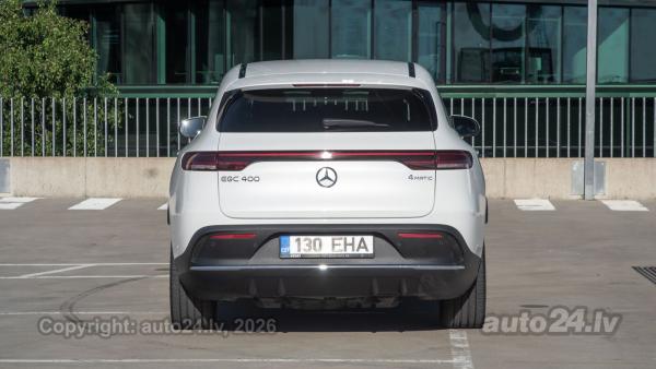 White Mercedes-Benz EQC 2021 in Tallinn, with an engine capacity of 0.00 L and mileage of 57 thousand km for 40900 €, photo 9 on AUTOMOTO.COM.LV