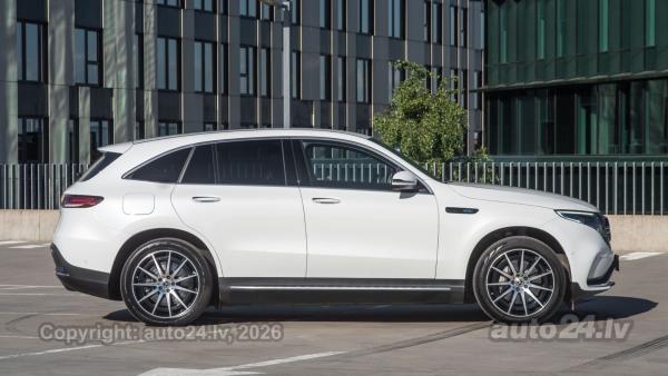 White Mercedes-Benz EQC 2021 in Tallinn, with an engine capacity of 0.00 L and mileage of 57 thousand km for 40900 €, photo 10 on AUTOMOTO.COM.LV