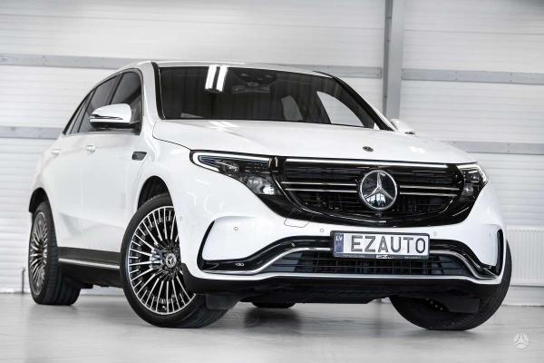 Balts Mercedes-Benz EQC 2021 Tukums, ar dzinēja tilpumu 0.00 L un nobraukumu 110 tūkst. km par 34990 €, foto 2 vietnē AUTOMOTO.COM.LV