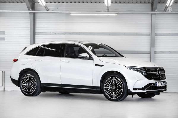 Balts Mercedes-Benz EQC 2021 Tukums, ar dzinēja tilpumu 0.00 L un nobraukumu 110 tūkst. km par 34990 €, foto 5 vietnē AUTOMOTO.COM.LV