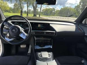 White Mercedes-Benz EQC 2021 in Kaunas, with an engine capacity of 0.00 L and mileage of 77 thousand km for 35900 €, photo 13 on AUTOMOTO.COM.LV