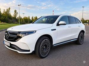 Белый Мерседес EQC 2021 в Вильнюс, объемом двигателя 0.00 л и пробегом 110 тыс. км за 34500 €, фото  на AUTOMOTO.COM.LV