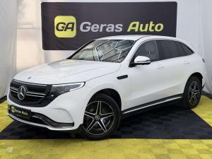 Белый Мерседес EQC 2023 в Вильнюс, объемом двигателя 0.00 л и пробегом 38 тыс. км за 39999 €, фото 1 на AUTOMOTO.COM.LV