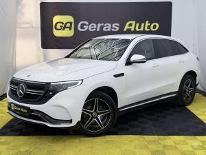 Белый Мерседес EQC 2023 в Вильнюс, объемом двигателя 0.00 л и пробегом 38 тыс. км за 39999 €, фото  на AUTOMOTO.COM.LV