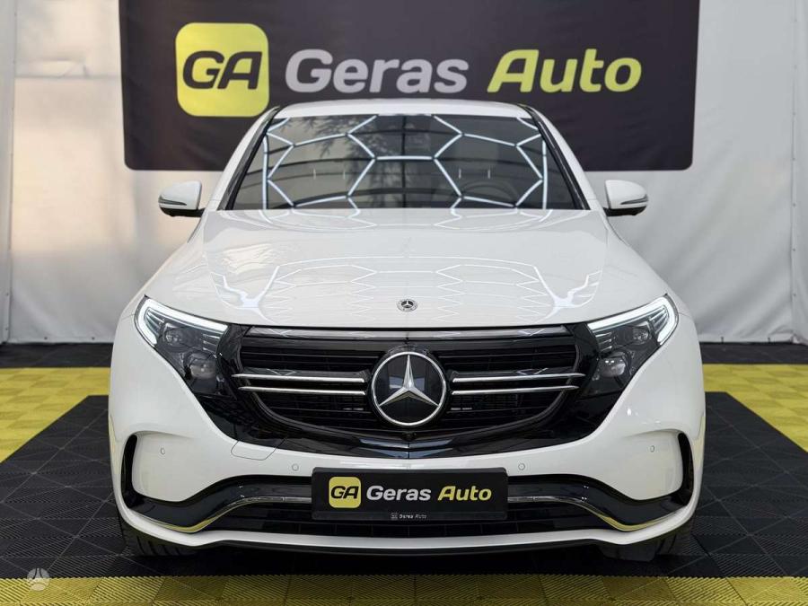 Белый Мерседес EQC 2023 в Вильнюс, объемом двигателя 0.00 л и пробегом 38 тыс. км за 39999 €, фото 3 на AUTOMOTO.COM.LV