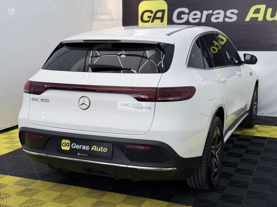 Белый Мерседес EQC 2023 в Вильнюс, объемом двигателя 0.00 л и пробегом 38 тыс. км за 39999 €, фото 5 на AUTOMOTO.COM.LV
