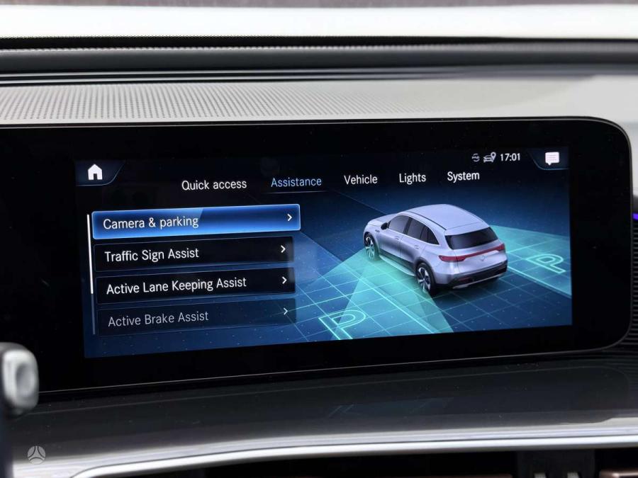 Белый Мерседес EQC 2023 в Вильнюс, объемом двигателя 0.00 л и пробегом 38 тыс. км за 39999 €, фото 28 на AUTOMOTO.COM.LV