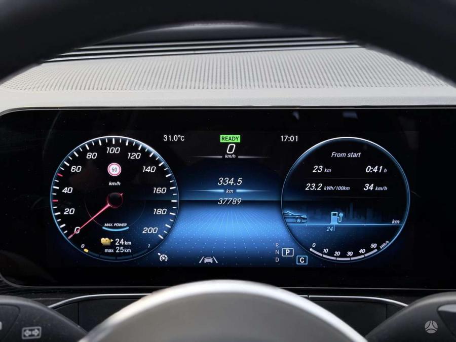 Белый Мерседес EQC 2023 в Вильнюс, объемом двигателя 0.00 л и пробегом 38 тыс. км за 39999 €, фото 32 на AUTOMOTO.COM.LV