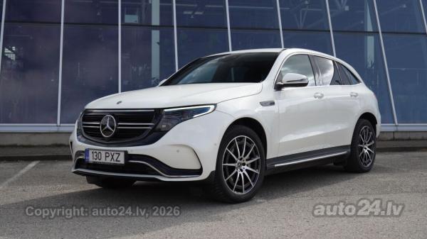 Balts Mercedes-Benz EQC 2020 Tartu, ar dzinēja tilpumu 0.00 L un nobraukumu 53 tūkst. km par 40900 €, foto 1 vietnē AUTOMOTO.COM.LV