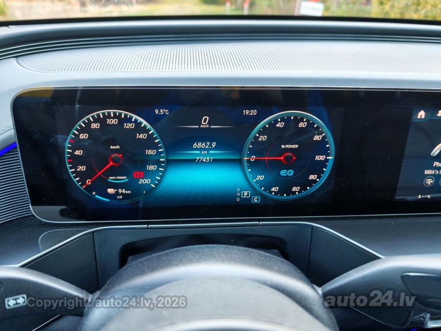 White Mercedes-Benz EQC 2021 in Tallinn, with an engine capacity of 0.00 L and mileage of 78 thousand km for 31990 €, photo 12 on AUTOMOTO.COM.LV