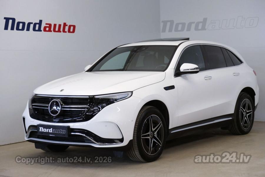Balts Mercedes-Benz EQC 2022 Tallina, ar dzinēja tilpumu 0.00 L un nobraukumu 66 tūkst. km par 34900 €, foto 1 vietnē AUTOMOTO.COM.LV